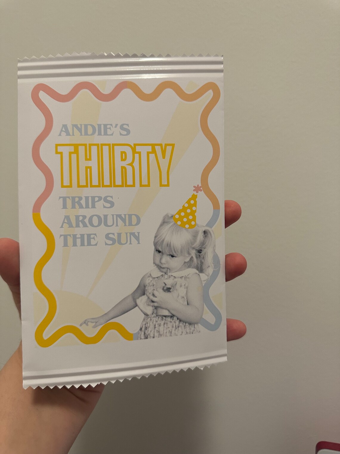 Custom Birthday Chip Bags Kids Party Favors Custom Party Favors Custom ...