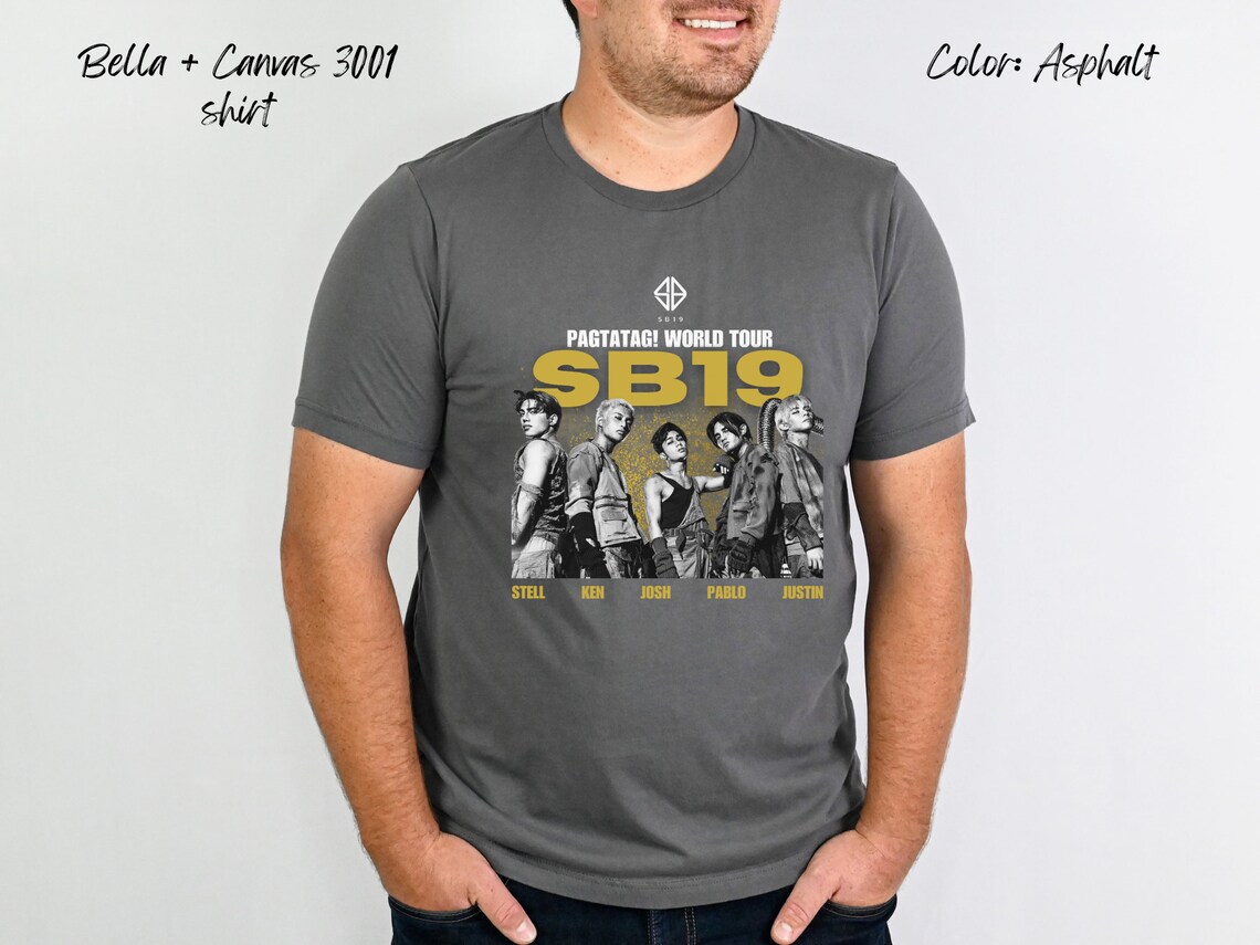 SB19 Shirt SB19 T Shirt SB19 Fan Gift Sb19 Concert Shirt - Etsy