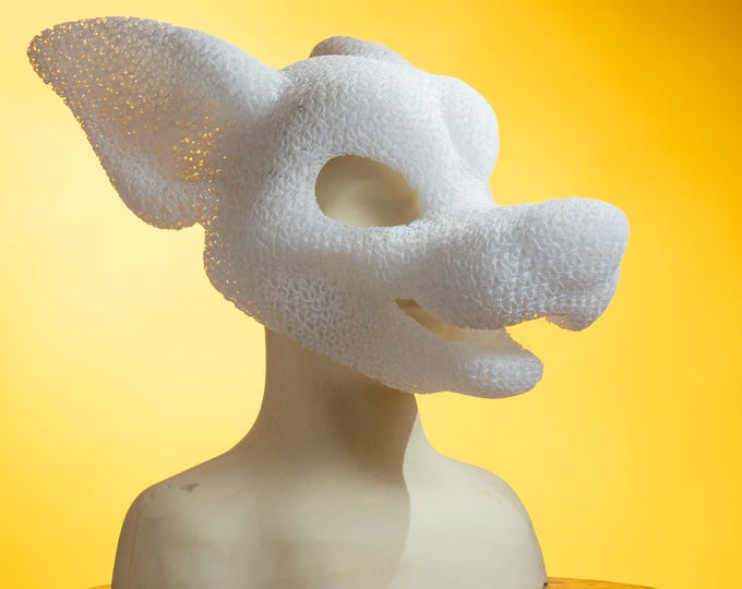 3D Printed TPU Jackal DIY Fursuit Head by Mixedcandy - Etsy
