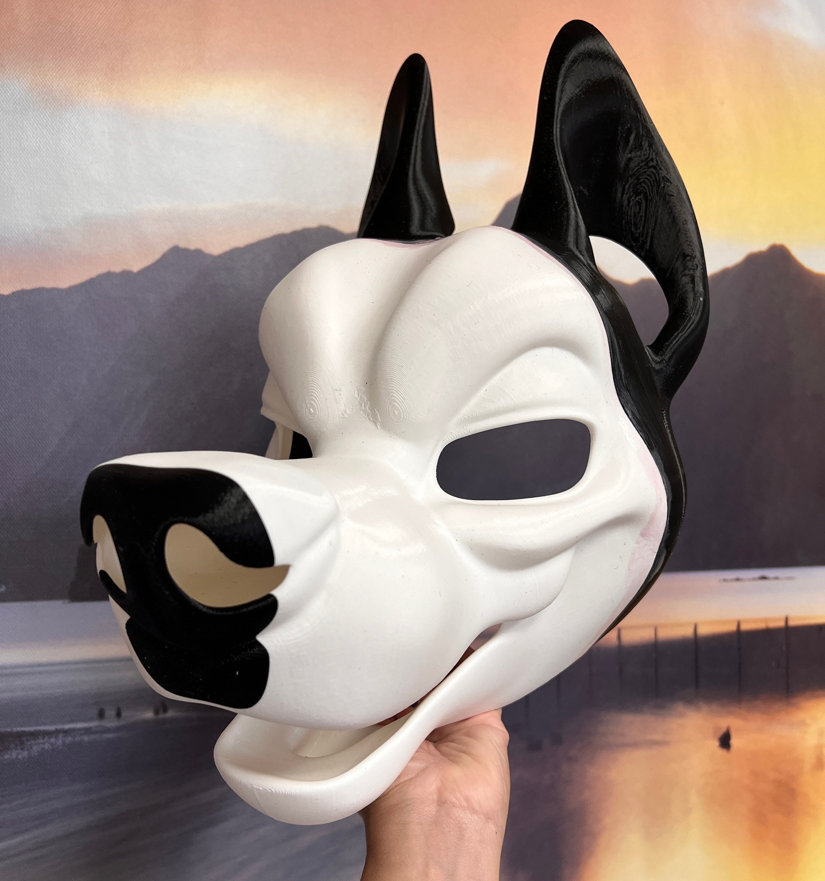3D Printed Beauceron/dobie DIY Fursuit Head by Mixedcandy - Etsy
