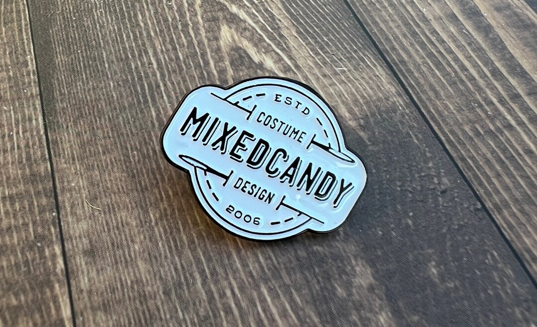 Mixedcandy Logo Enamel Pin - Etsy