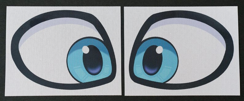 Eye Mesh for Happy Hyena 3D Printed Head - Etsy