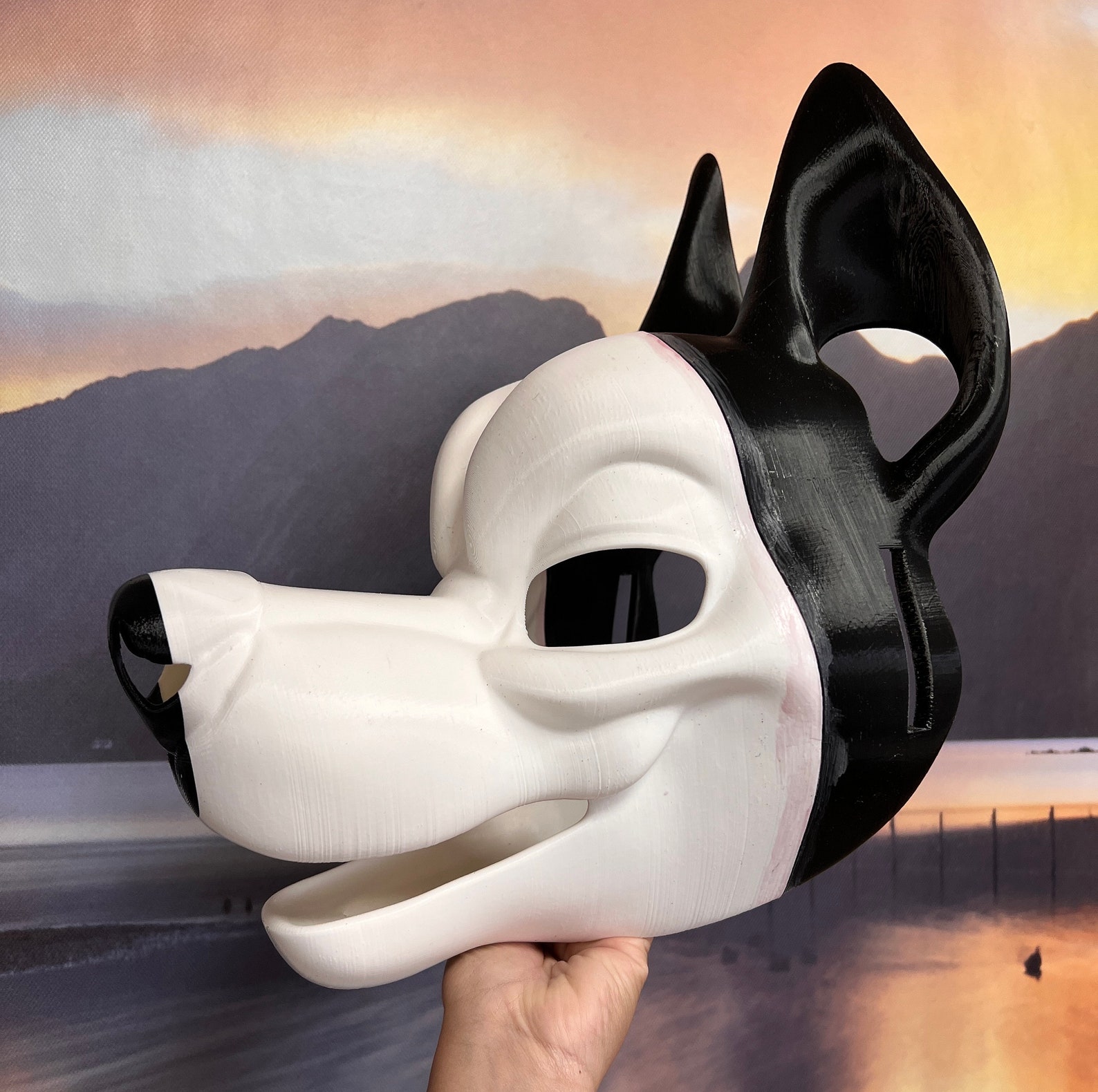 3D Printed Beauceron/dobie DIY Fursuit Head by Mixedcandy - Etsy