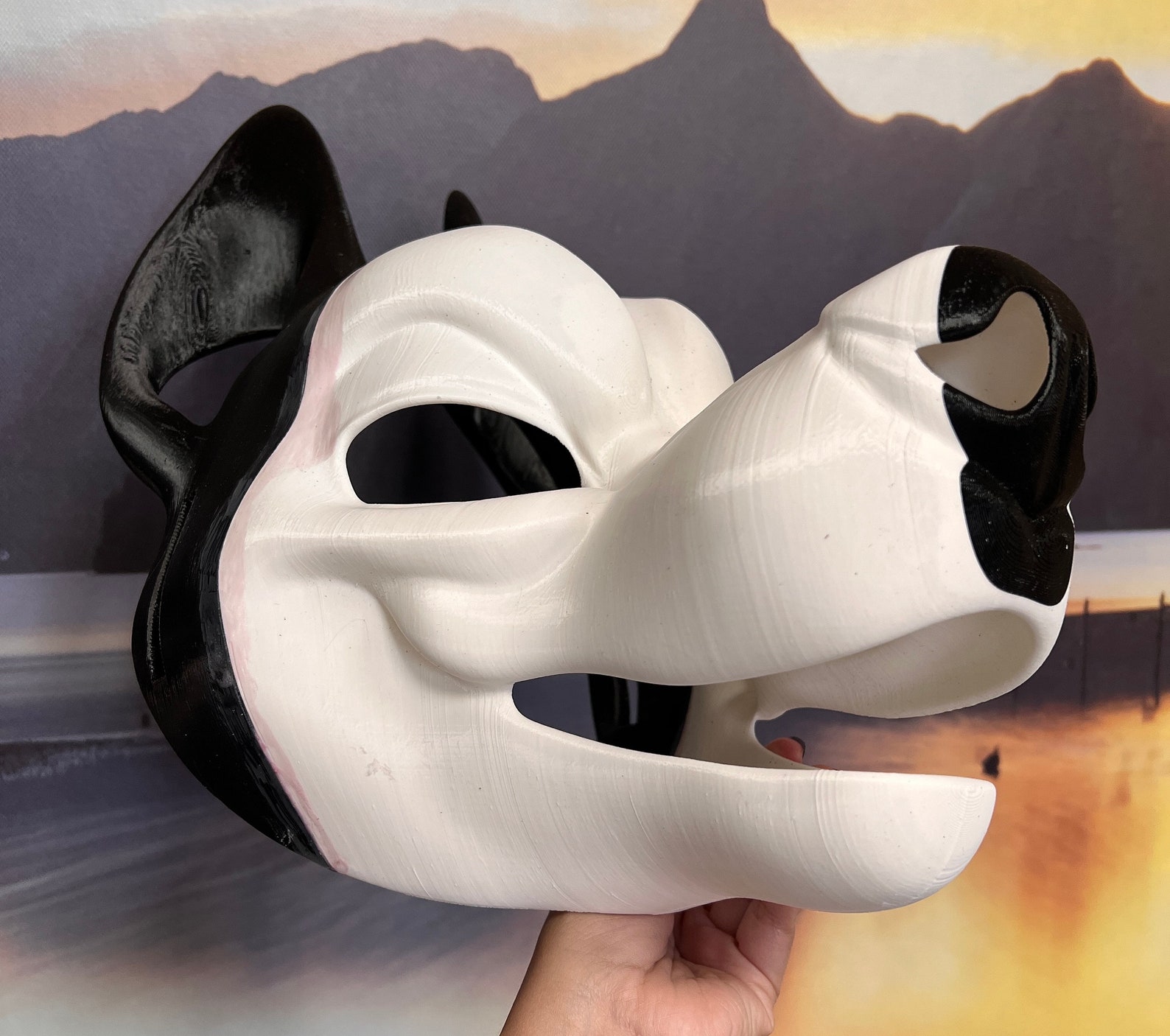 3D Printed Beauceron/dobie DIY Fursuit Head by Mixedcandy - Etsy