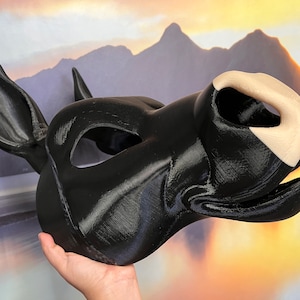 3D Printed Horse DIY Fursuit Head by Mixedcandy *TPU Ear Tips* - Etsy