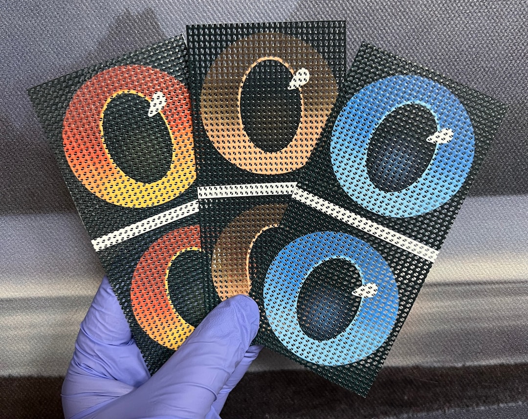 Waterproof Vinyl Fursuit Eye Mesh Oval Pupils - Etsy