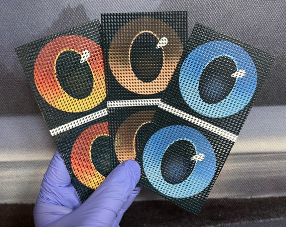 Waterproof Vinyl Fursuit Eye Mesh Oval Pupils - Etsy