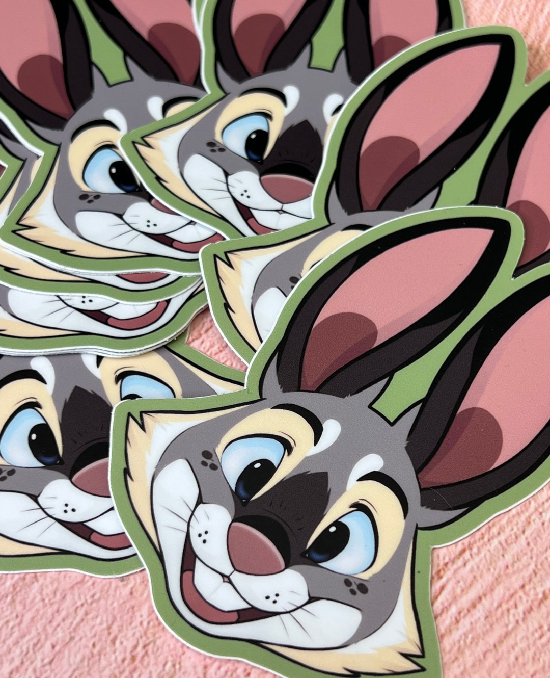 Bunny Rabbit Vinyl Sticker - Etsy