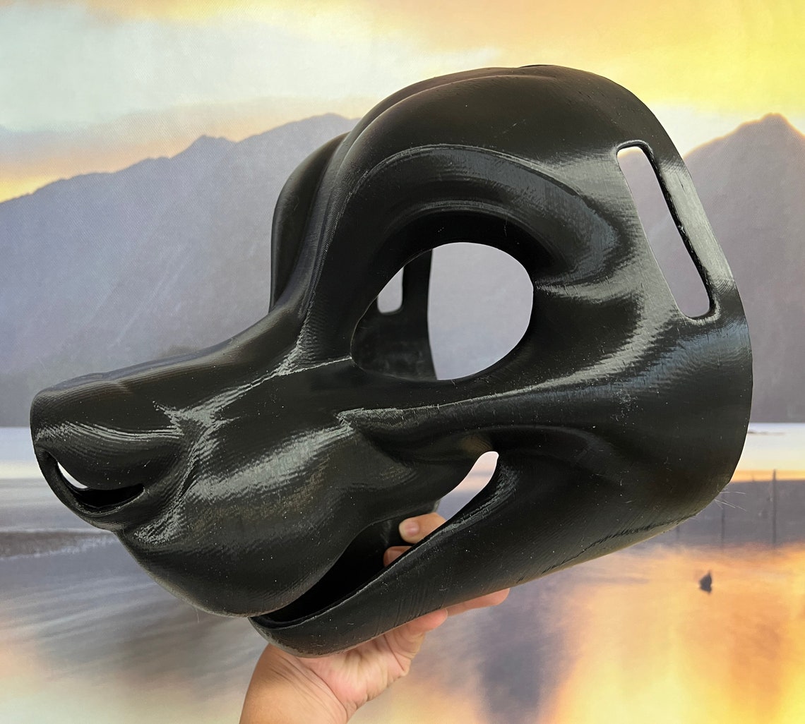 3D Printed Grumpy Hyena DIY Fursuit Head by Mixedcandy - Etsy Australia