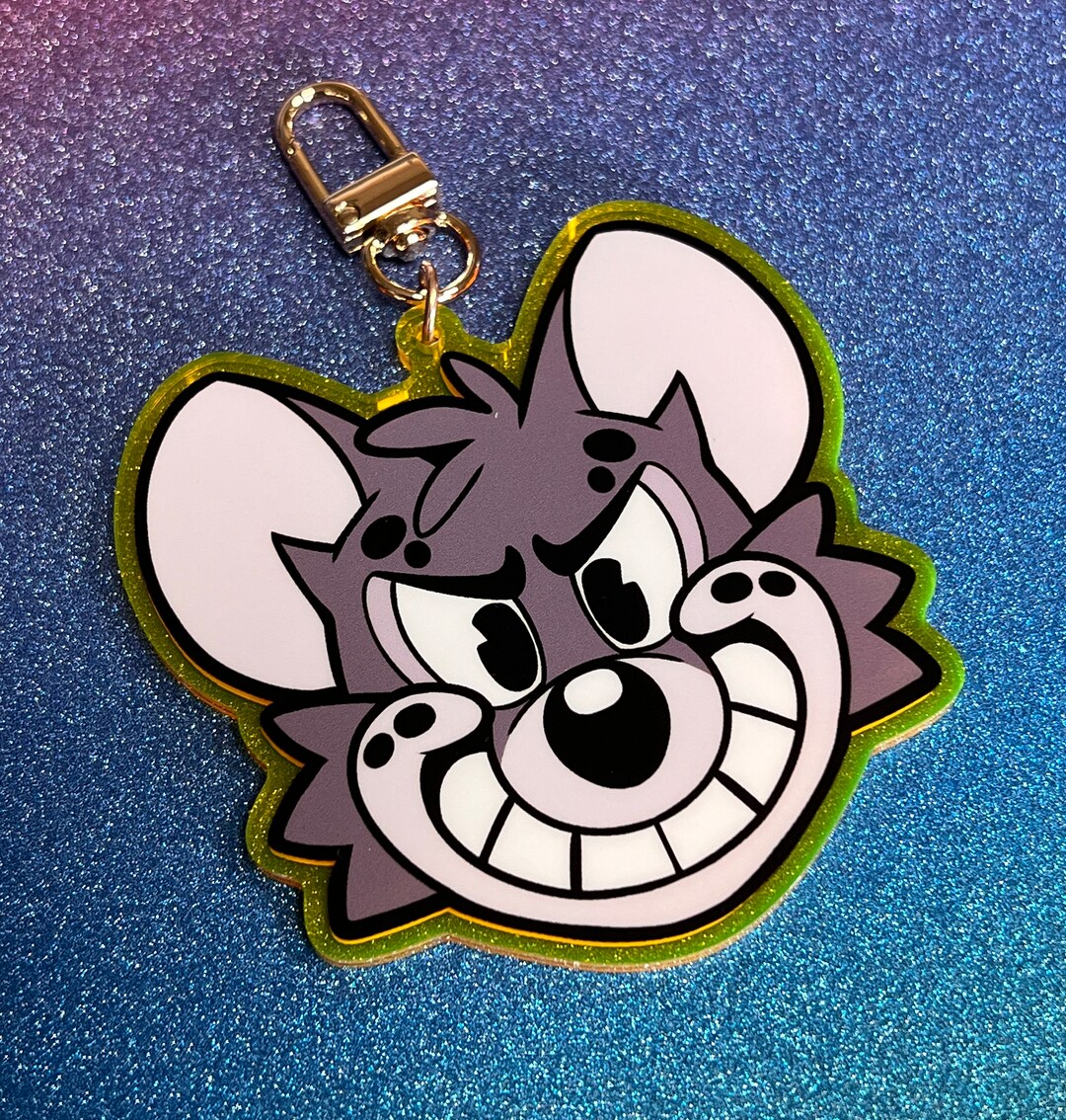 Hyena Keychain - Etsy