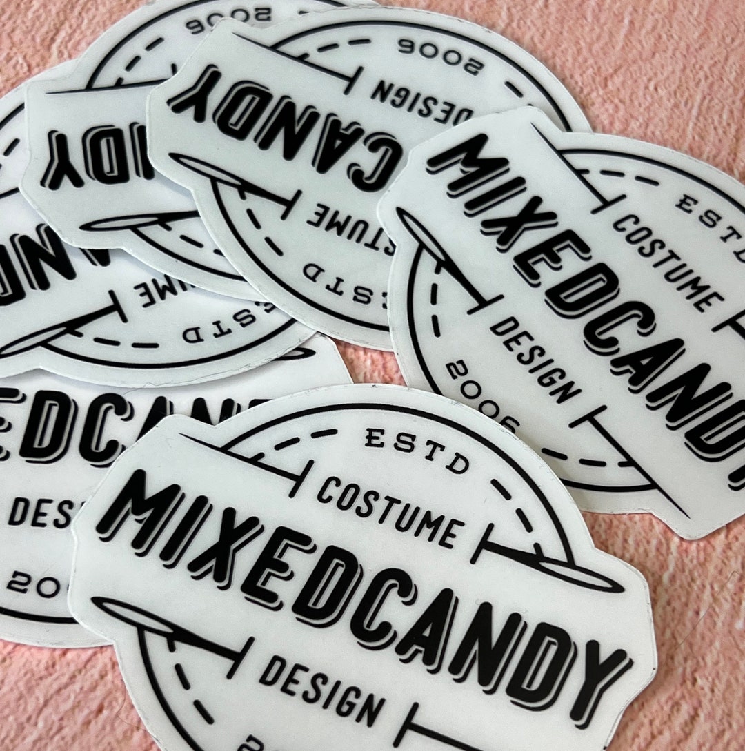 Mixedcandy Logo Vinyl Sticker - Etsy