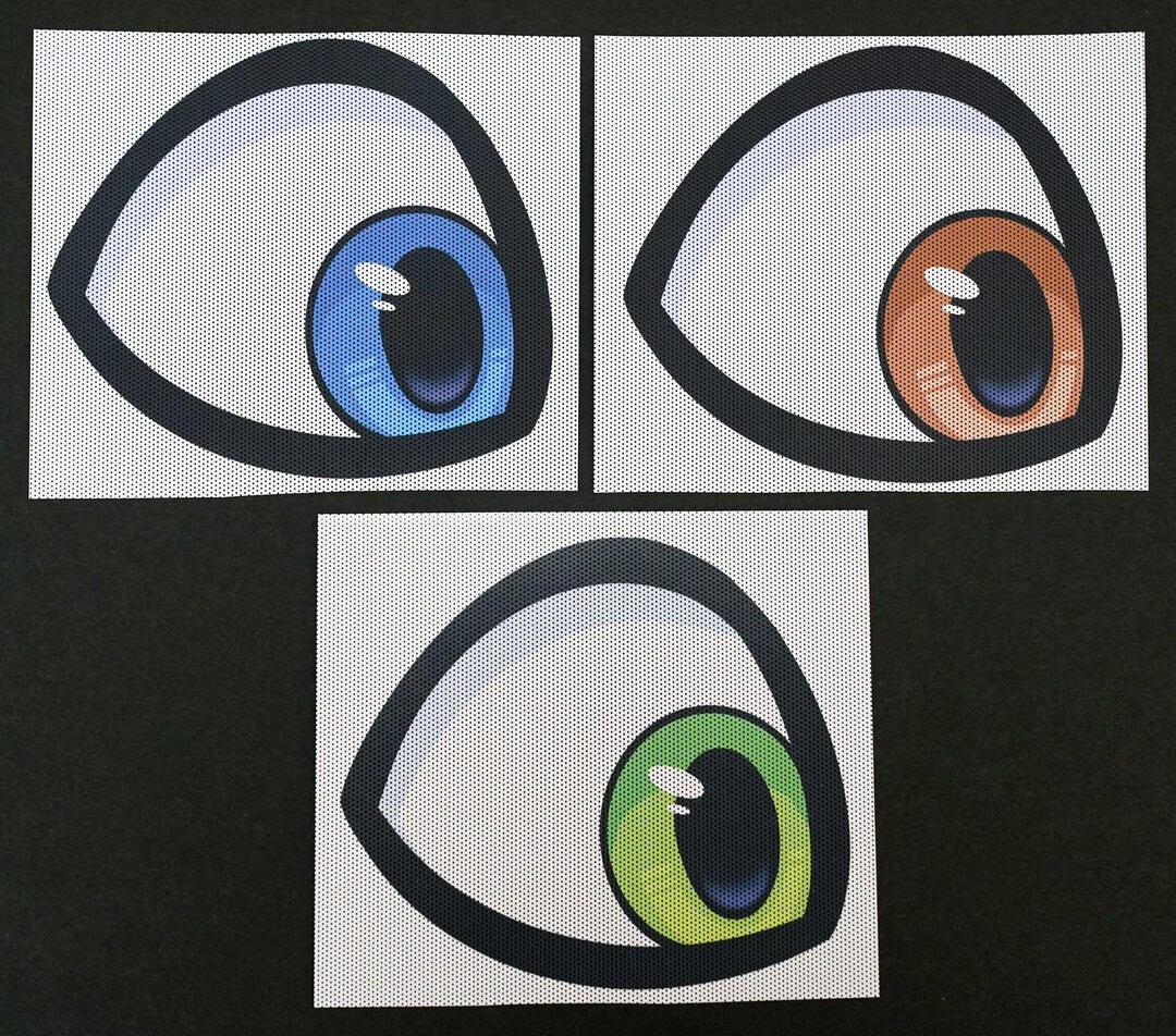 Eye Mesh for 3D Printed Happy Feline - Etsy