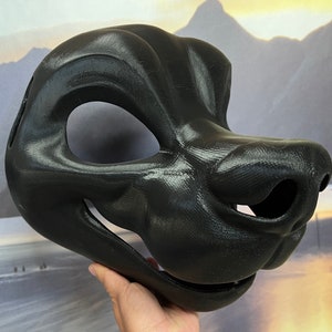 3D Printed Grumpy Hyena DIY Fursuit Head by Mixedcandy - Etsy