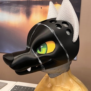 3D Printed Wolf Kit DIY Fursuit Head by Mixedcandy - Etsy
