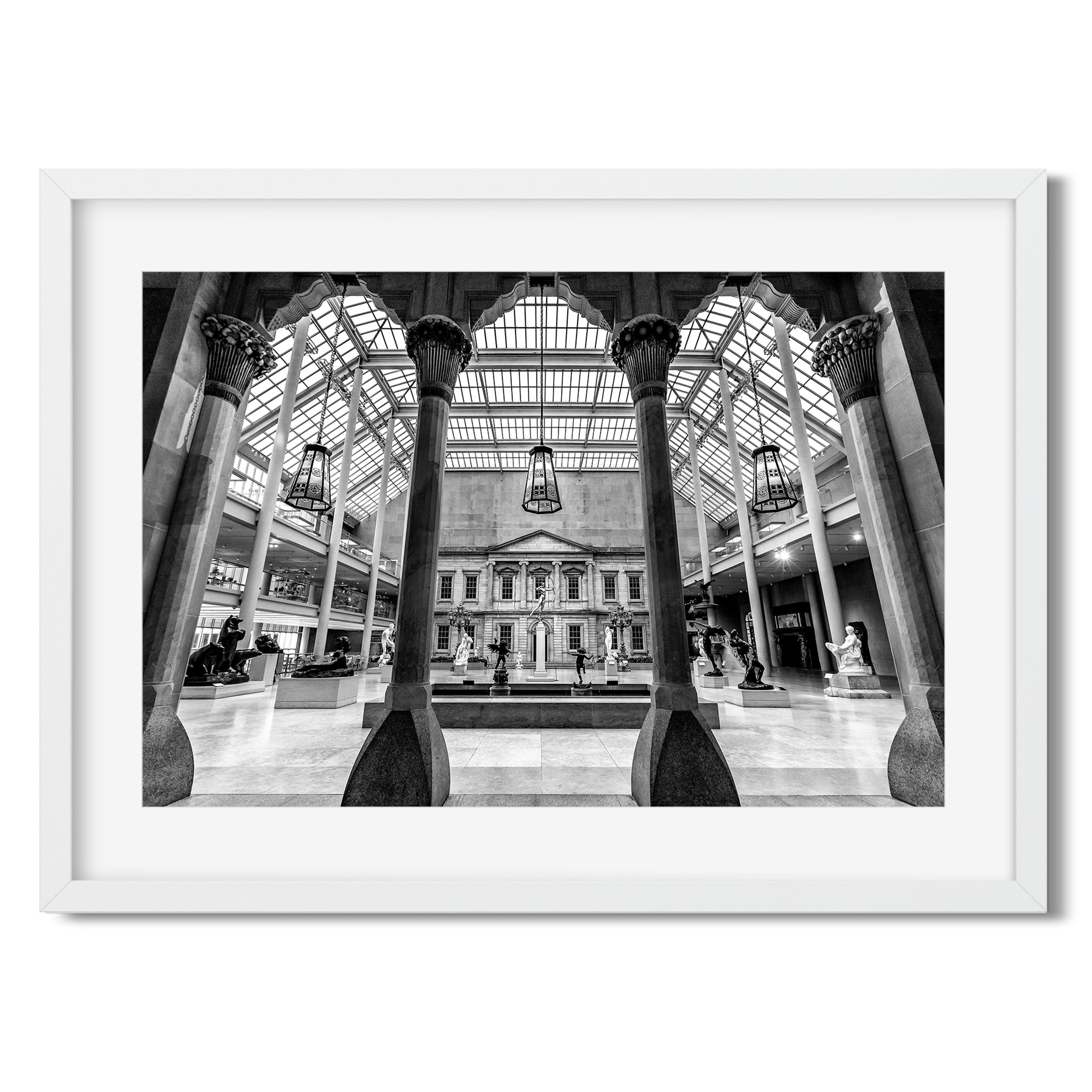 Metropolitan Museum of Art 2016 - New York Architecture Black and White ...
