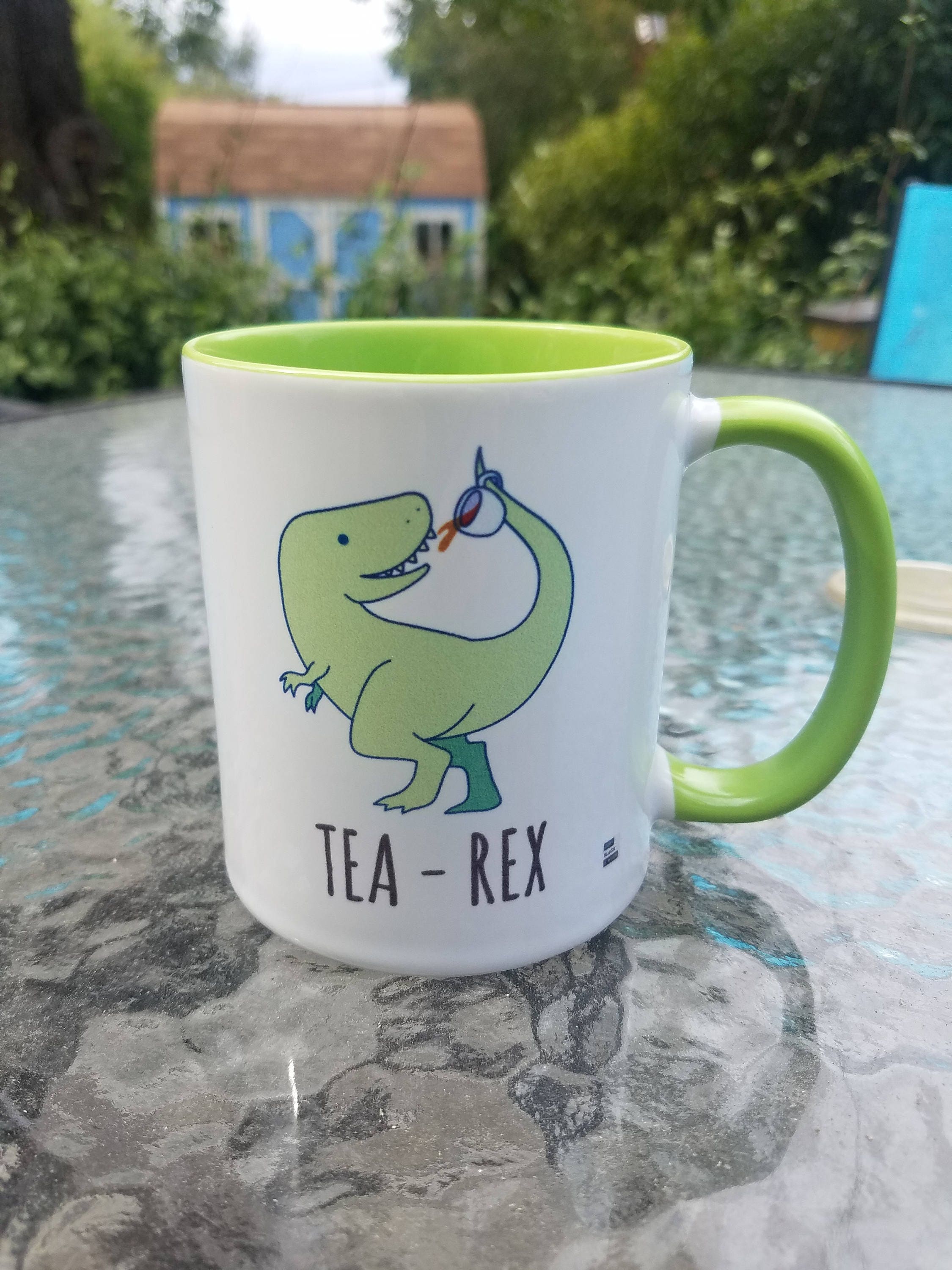 Tea Rex Mug FREE SHIPPING T-rex Coffee Mug Tea Mug Birthday Gifts ...