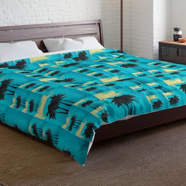 Palm Tree Comforters - Etsy
