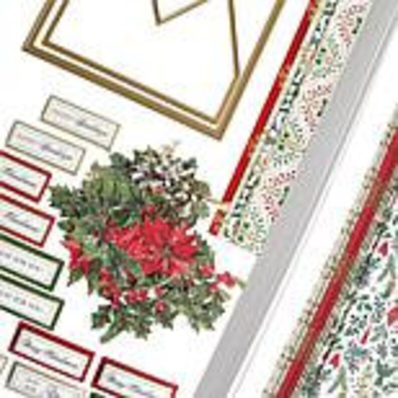 Anna Griffin Christmas Cracker Die Set and Papers - Etsy