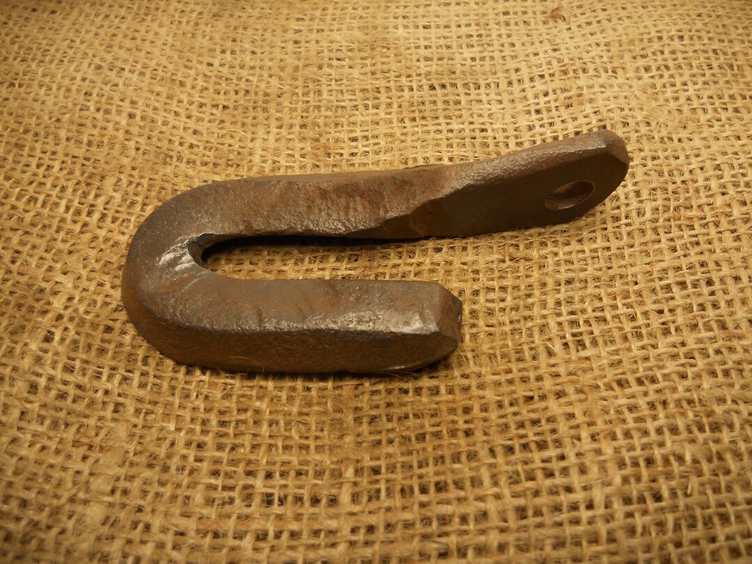 Antique Blacksmith Forged Hook.. Chain Hook. Iron, 1800's - Etsy