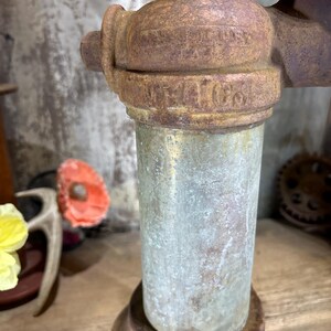 Vintage Well Pump.. Cistern Pump. ... Farm Salvage. Garden ,,red Jacket ...