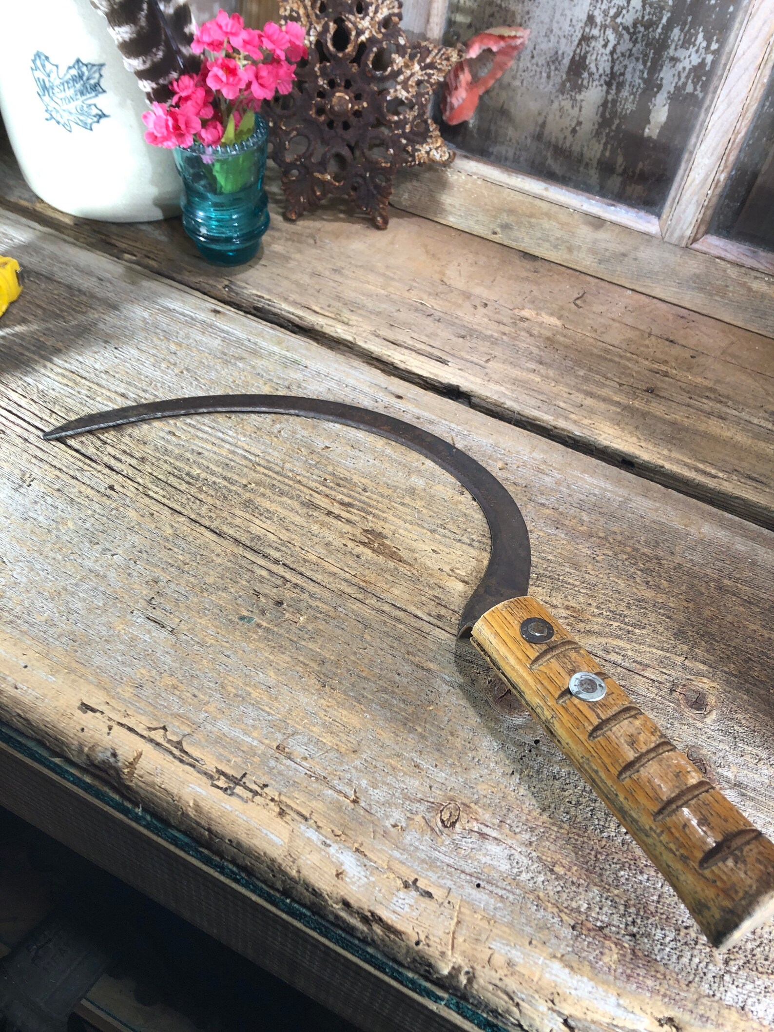 Vintage Hand Scythe Farm Find. Northern King | Etsy