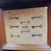 Antique Victorian Skeleton Key Display, Door Knob Lock Keys - Etsy
