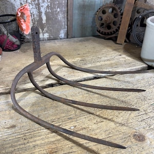 Antique Pitch Fork, From the Barn. Hay Fork - Etsy