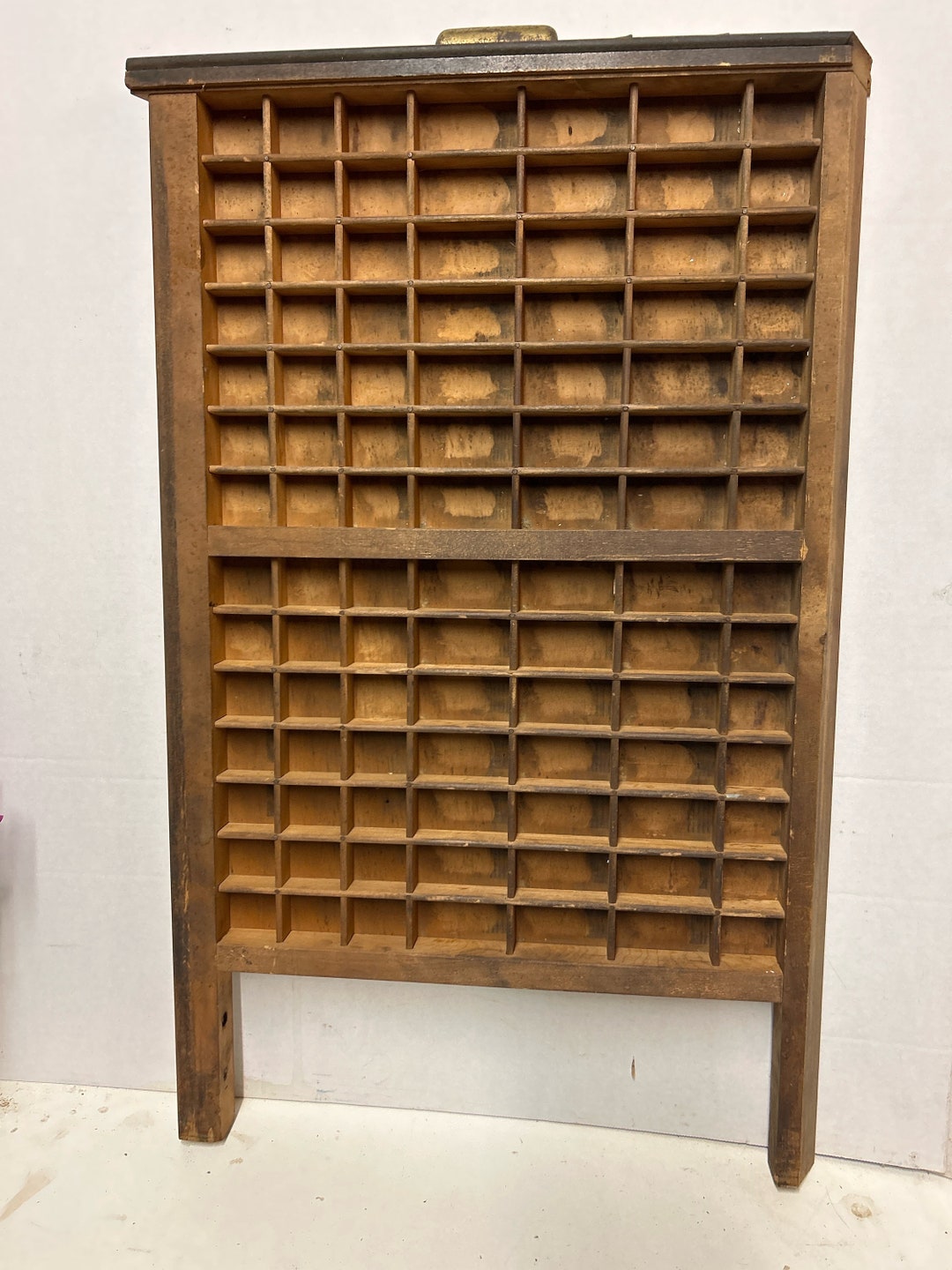 Antique Printers Drawer, Letterpress Tray. Wood Display.cleaned - Etsy