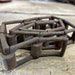 Vintage Industrial Square Link Chain. Farm Rusty Farm Chain. Aprx 33 ...