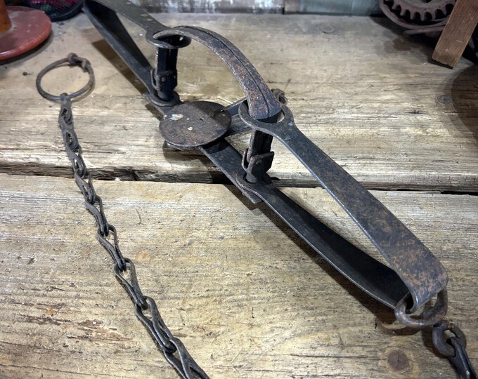 Vintage Wolf Trap ,, Trapping, Beaver Trap #3 - Etsy