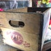 Vintage Wood Crate, Wood Box. Drink Zip It’s Satisfying, Pop Case - Etsy