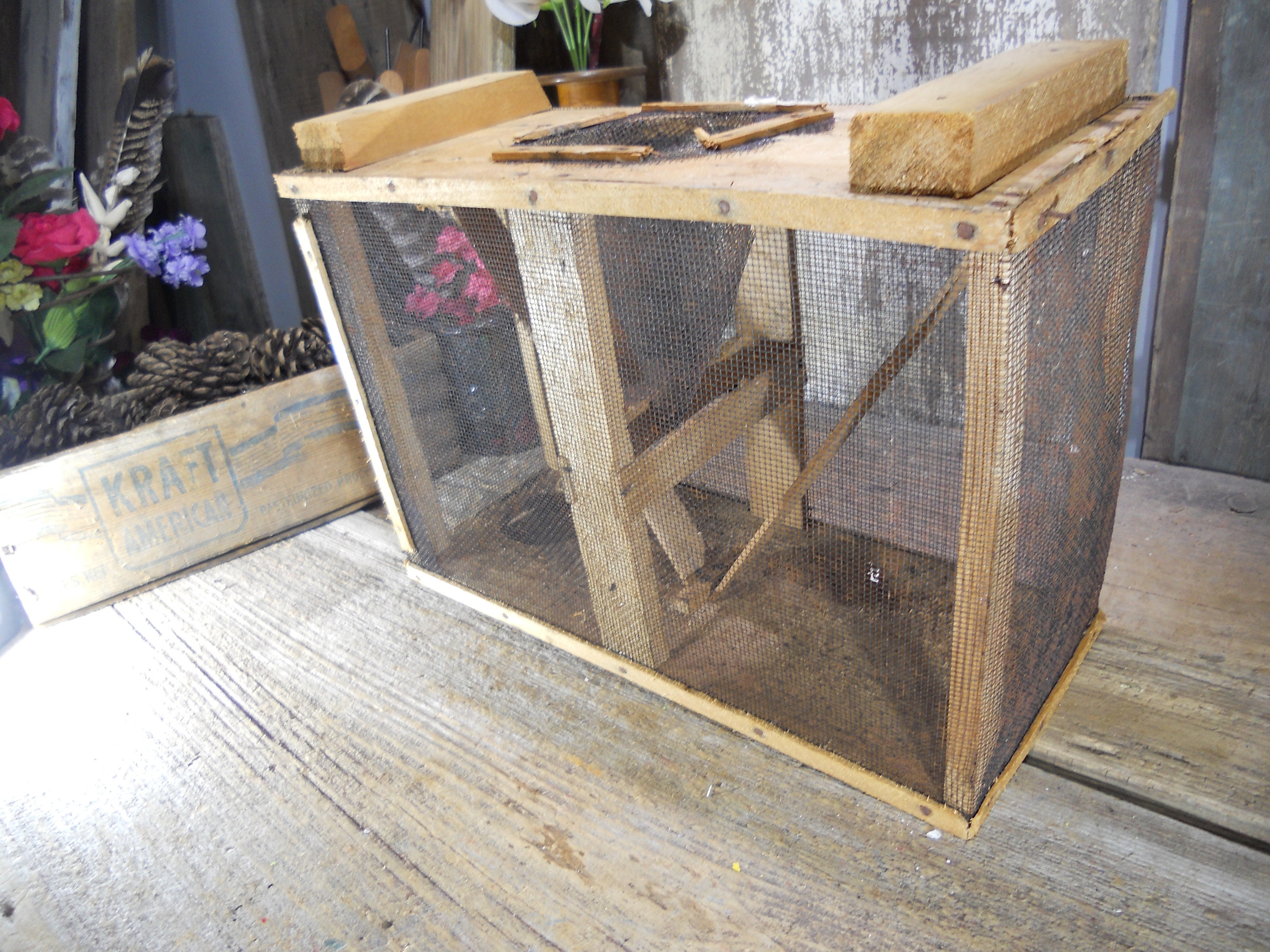 Vintage Handmade Trap. Decor Bee Trap - Etsy