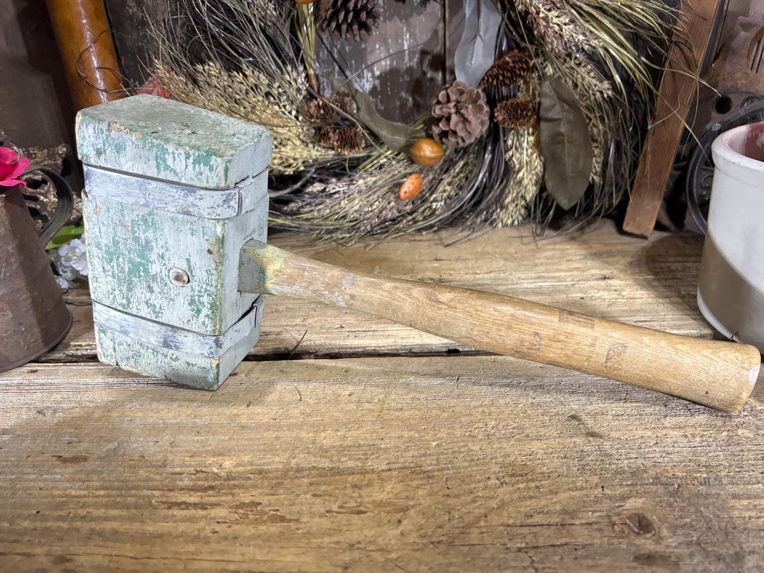 Vintage Wood Mallet, Straight From the Wood Shop. Hammer, Maul - Etsy