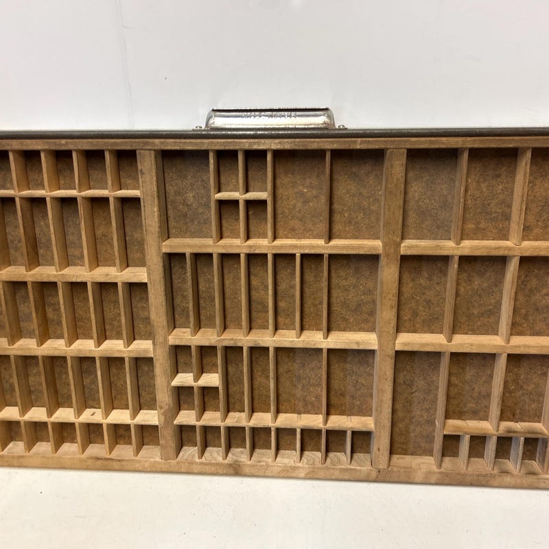 Letterpress Tray - Etsy