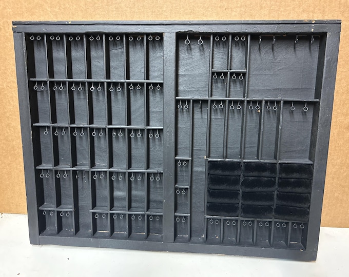 Letter Press Tray/printer Drawer. Cleaned, Jewelry Display - Etsy
