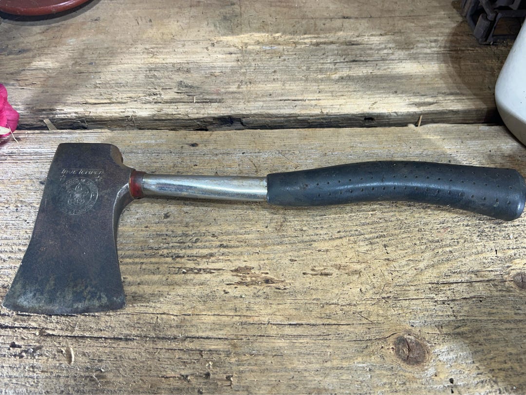 Vintage True Temper Boyscout of America , Logger Axe, Hatchet, Ax Head ...