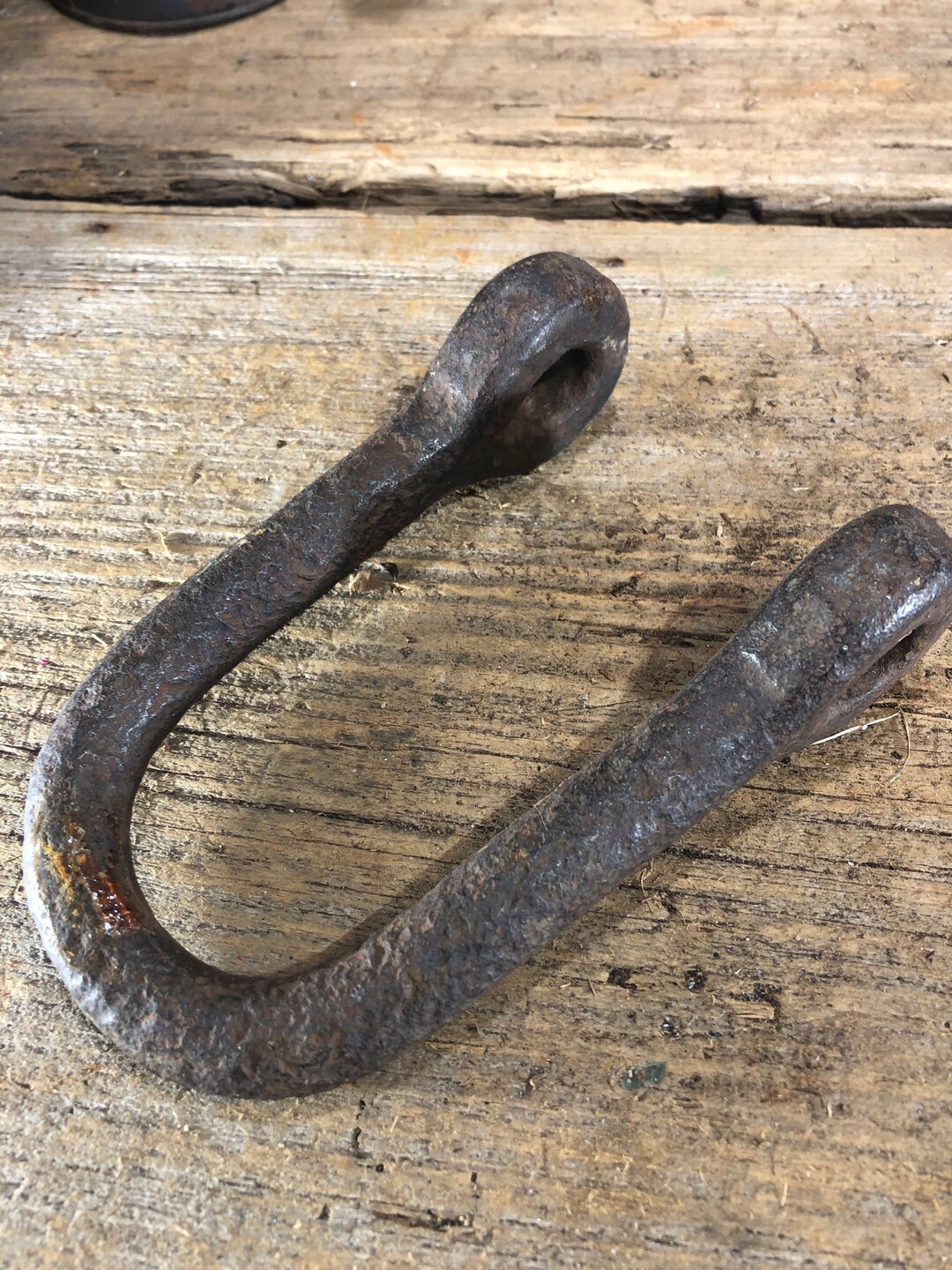 Antique Clevis Forged Handmade Blacksmith - Etsy