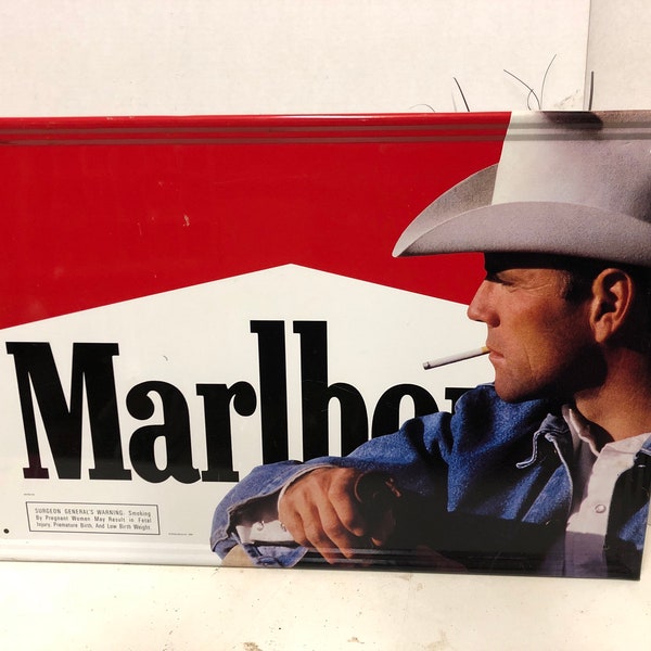 Vintage Marlboro Sign - Etsy