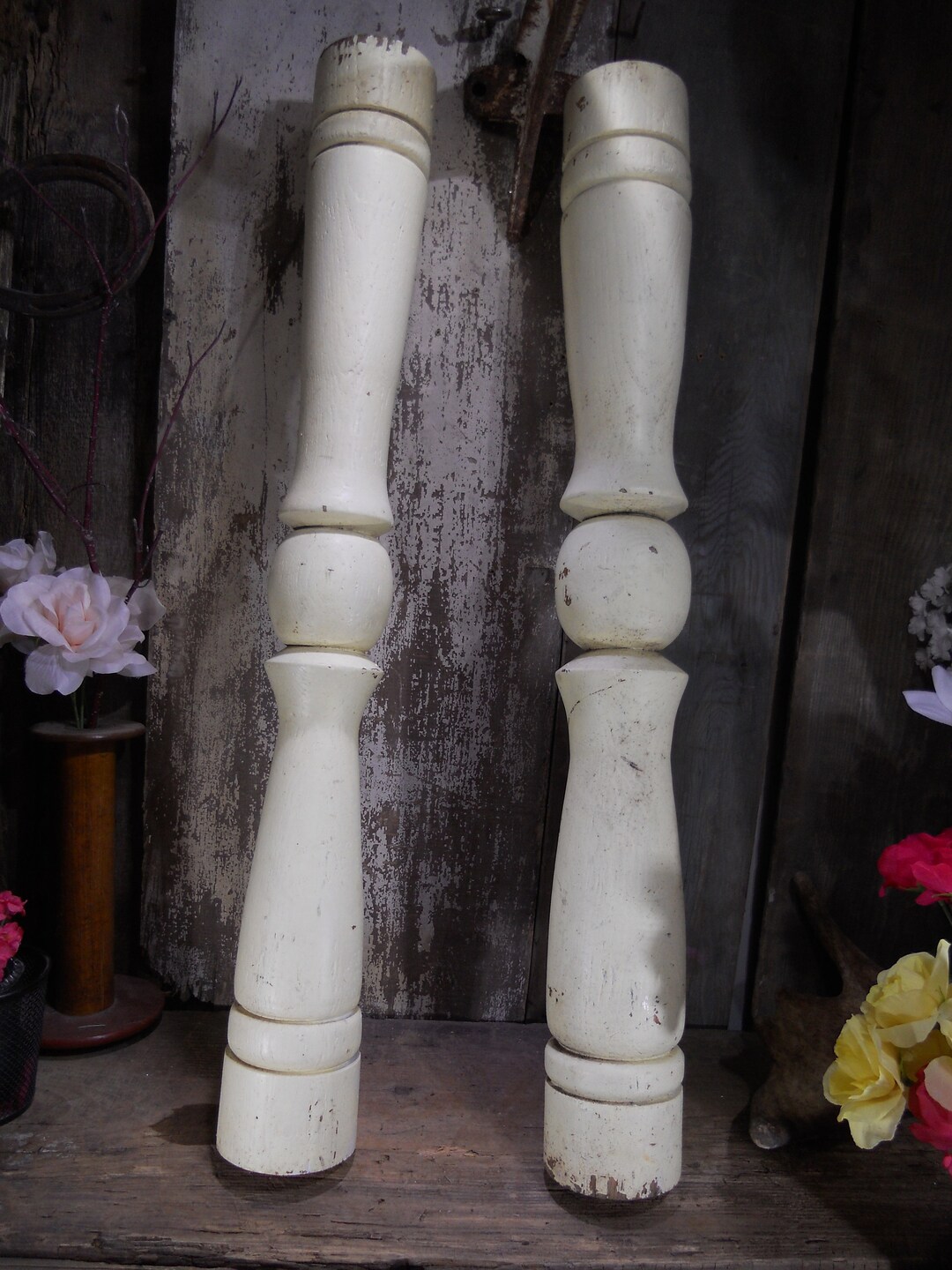 Vintage Table Legs, Industrial Salvage, Balusters, Stairs Spindles ...
