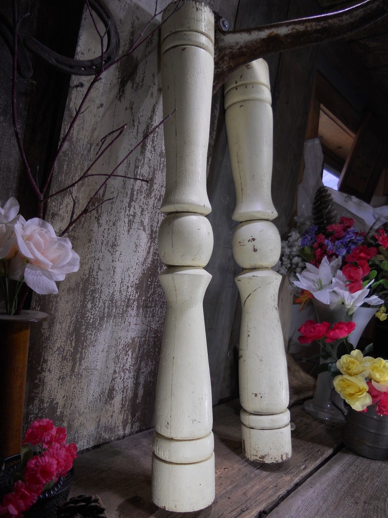 Vintage Table Legs Industrial Salvage Balusters Stairs | Etsy