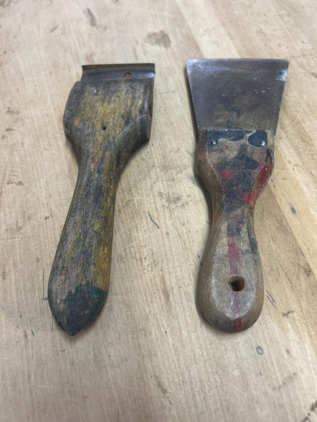 Vintage Paint Scrapers , Antique Tool - Etsy
