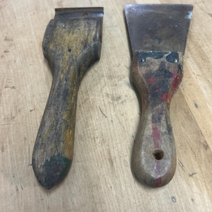 Vintage Paint Scrapers , Antique Tool - Etsy