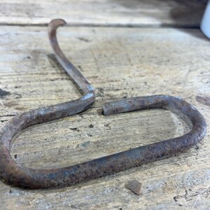 Forged Primitive Hay Hook, Bale Hook , Meat Hook. Straight From the ...