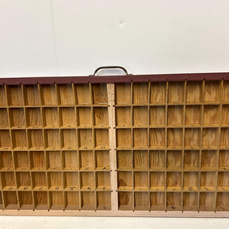 Letterpress Tray - Etsy