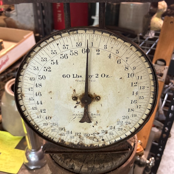 Vintage Scale for Kitchen - Etsy