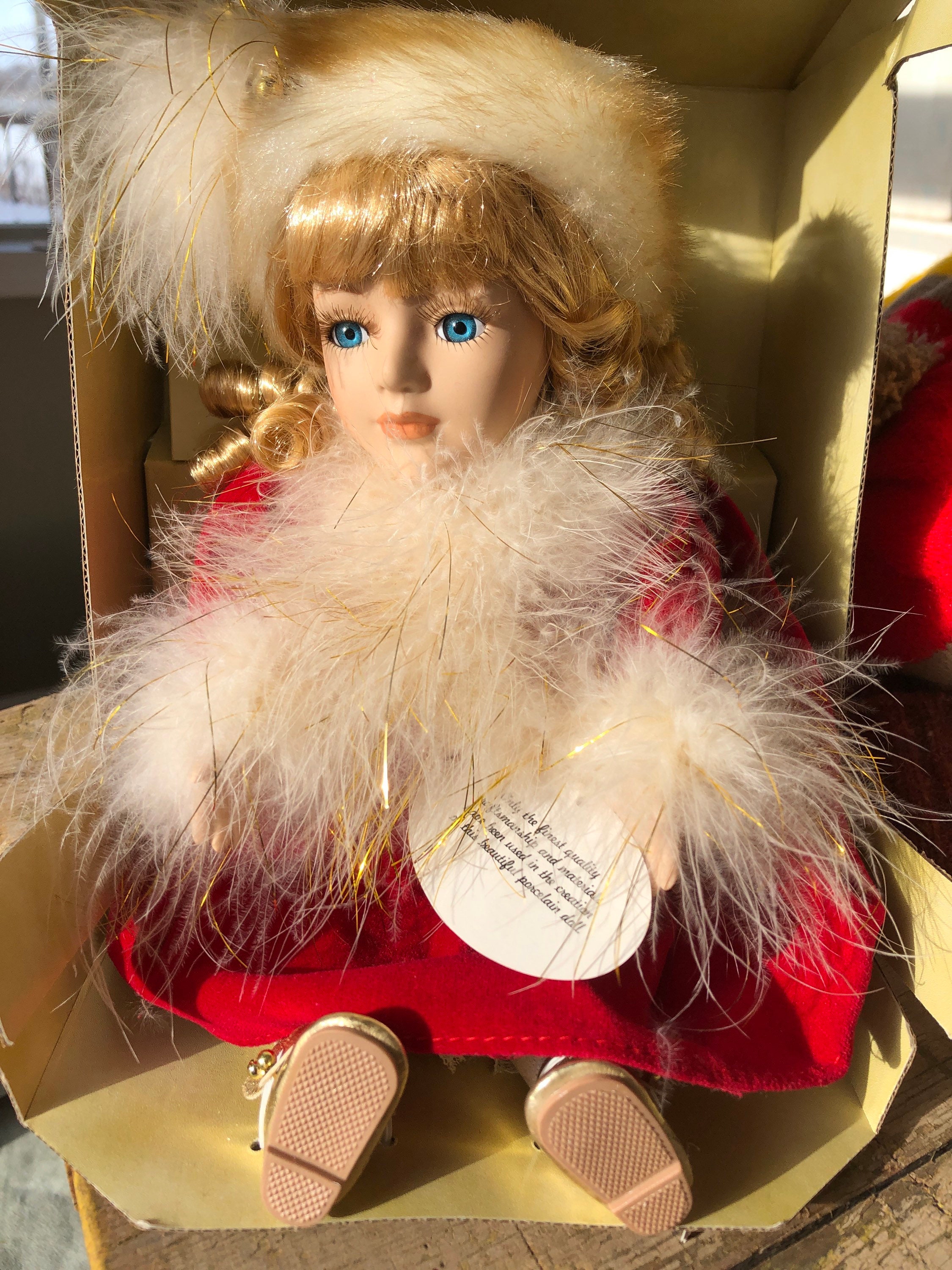 Collectible Memories Genuine Porcelain Doll