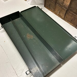 Metal Tool Box, Craft Box, Cleaned, Metal Crate Box. - Etsy