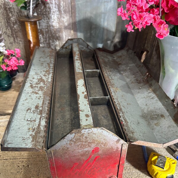 Metal Tool Box - Etsy