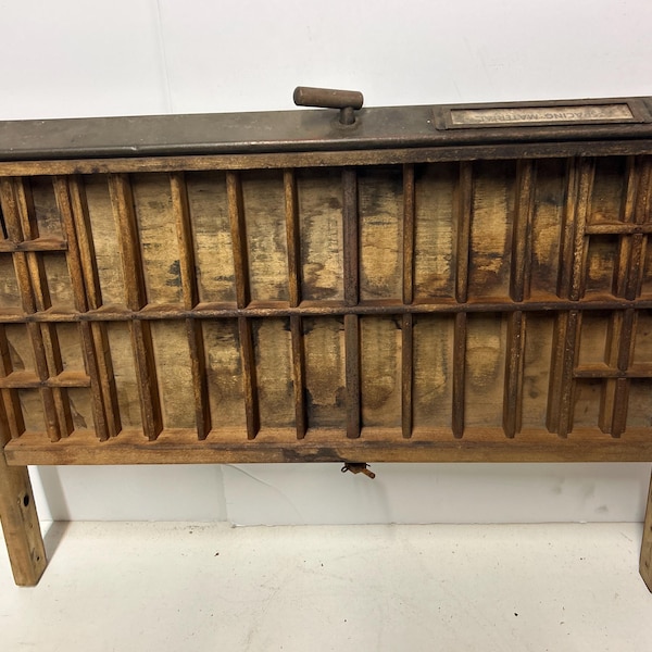Letterpress Tray - Etsy