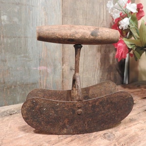 Primitive Wood Handle Two Blade Food Chopper - Etsy
